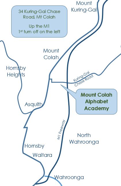Mt Colah Alphabet Academy Preschool - Getting Here